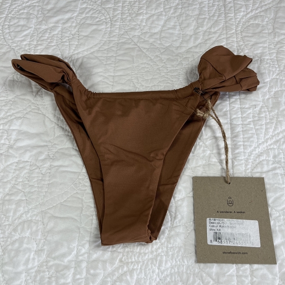Stone Fox Swim | Swim | Nwt Stone Fox Swim Rawhide Bijou Bikini Bottoms ...